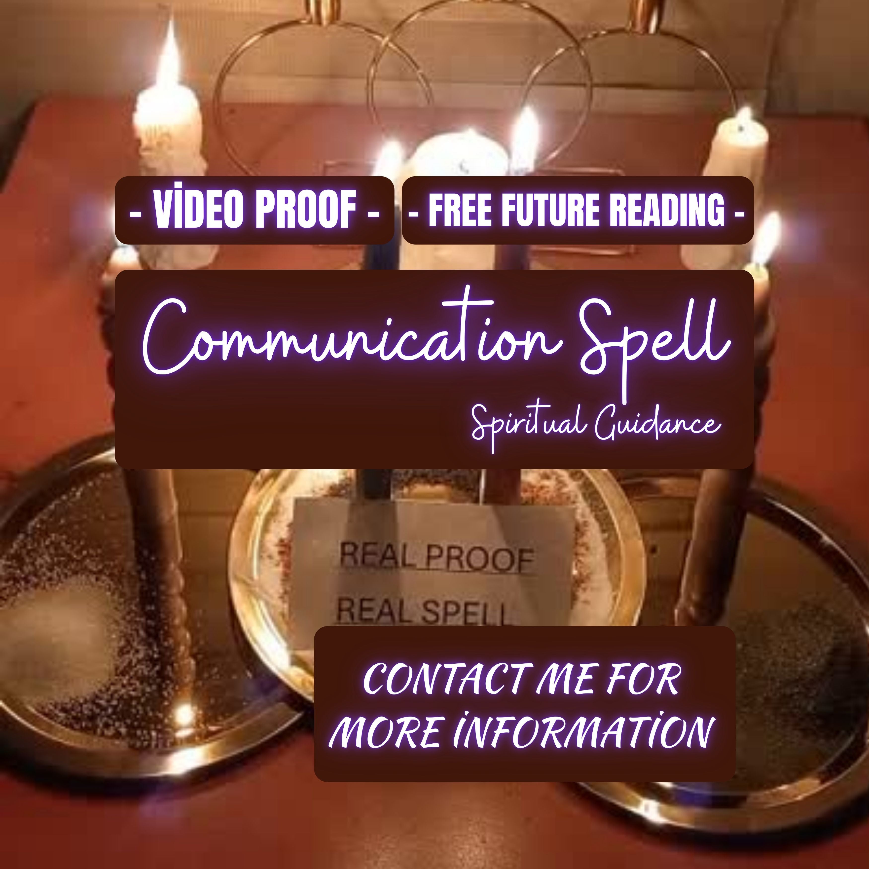 Contact Spell - Contact Me Spell - Contact Now – House Of True Spell